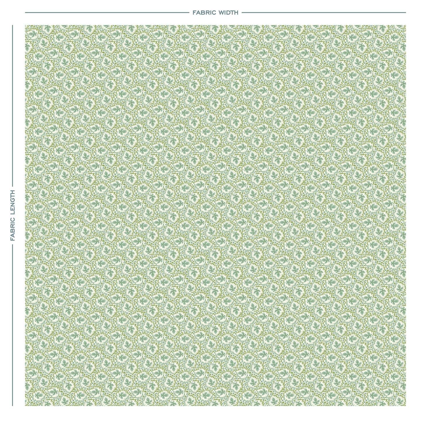 Acanthus Mineral Linen Mix Fabric | Warner House