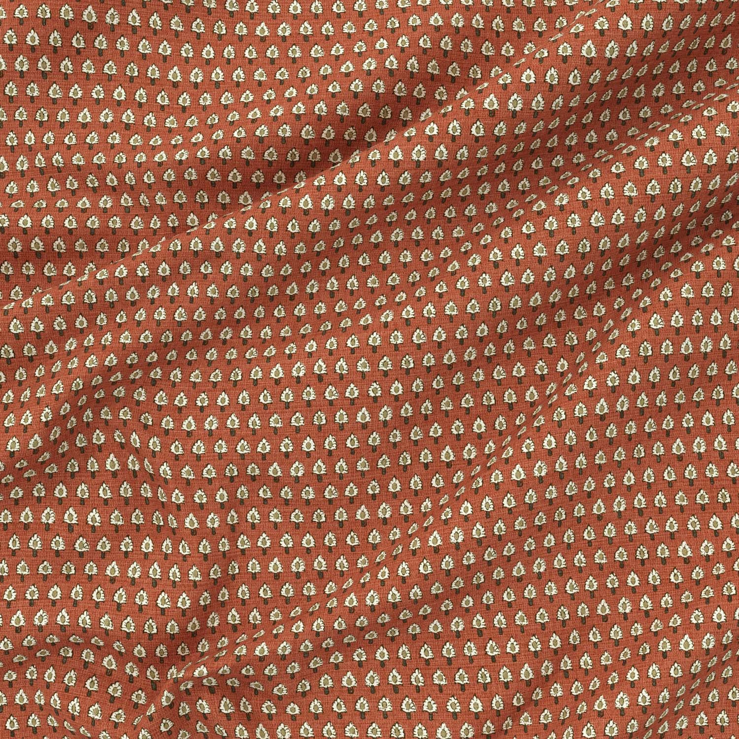 Lalita Spice Linen Mix Made to Measure Roman Blind | Warner House