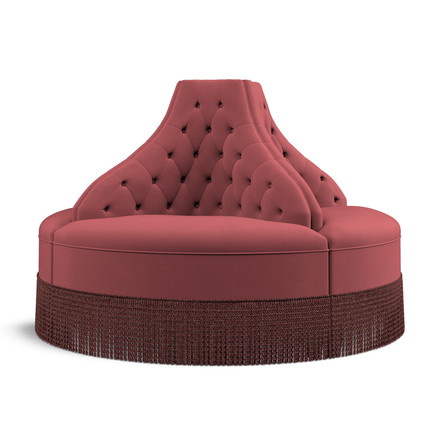 St. James Conversational Seat Downham Antique Rose