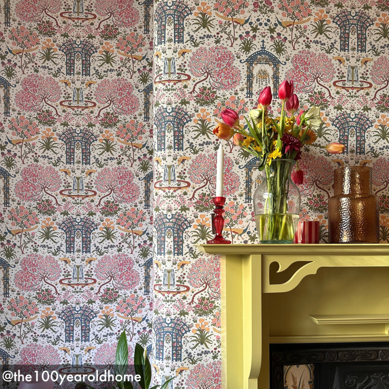 Pavone Pastel Wallpaper | Warner House