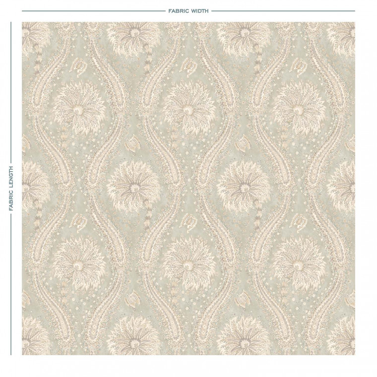 Leilani Eggshell Linen Mix Fabric | Warner House