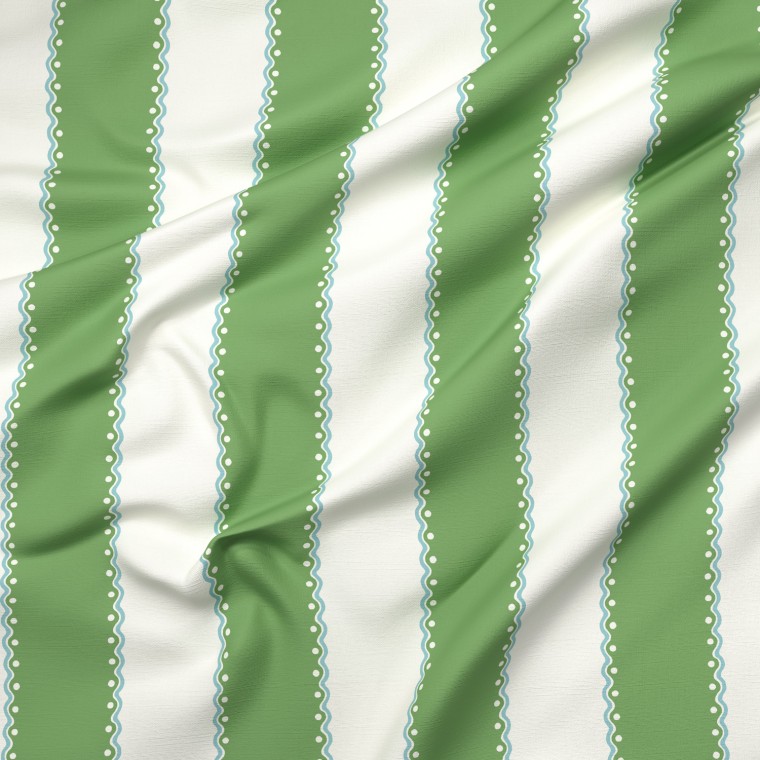 Ornella Apple Linen Mix Fabric | Warner House