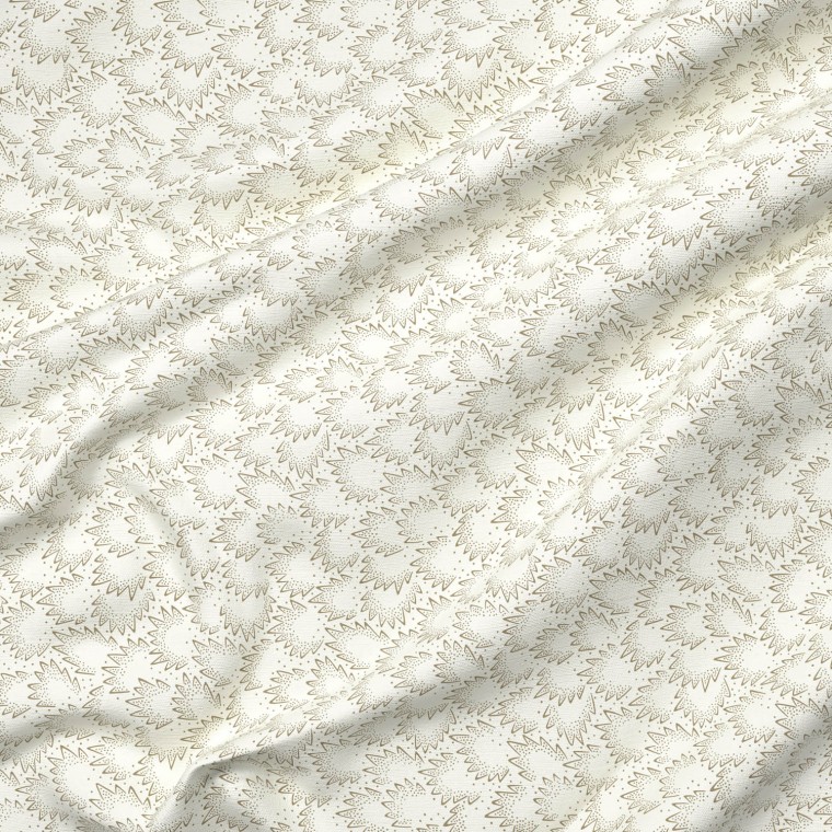 Ziya Truffle Linen Mix Fabric | Warner House