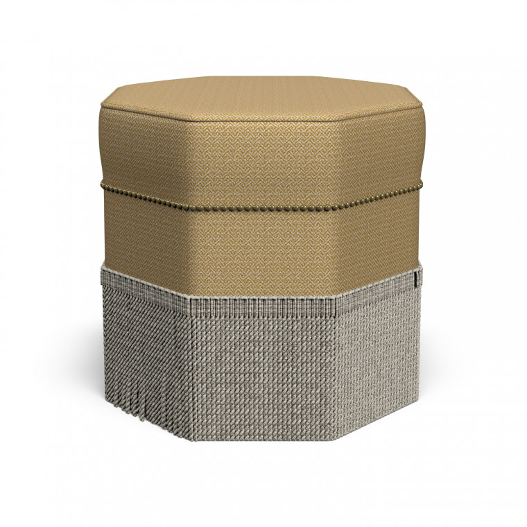 Matilda Ottoman Woburn Gold