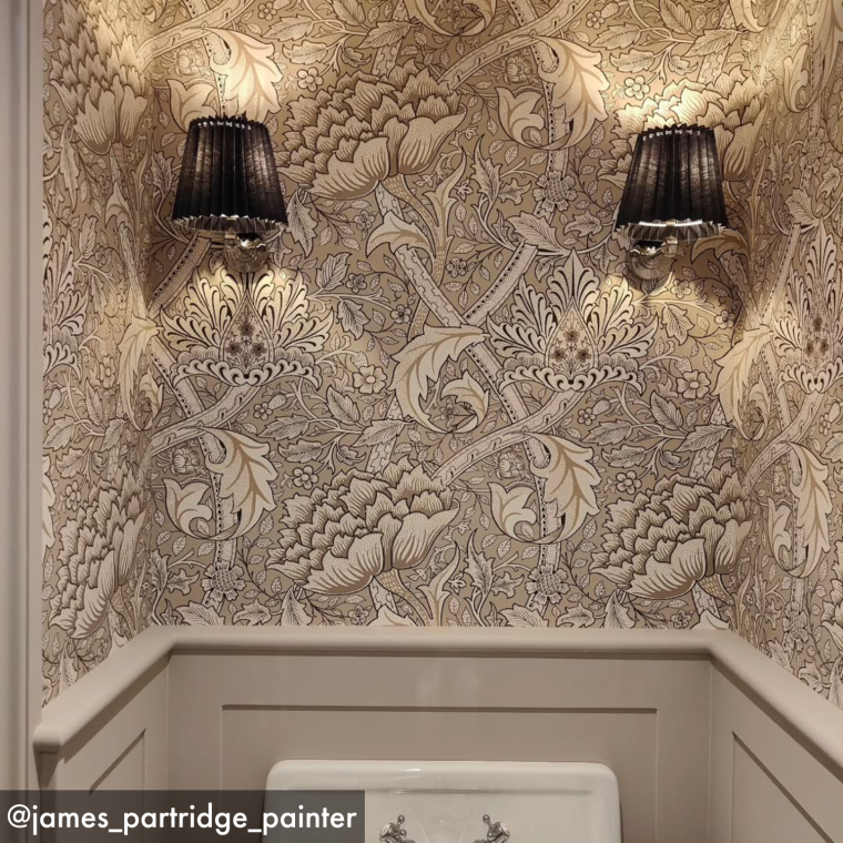 Windrush Natural Wallpaper | Warner House