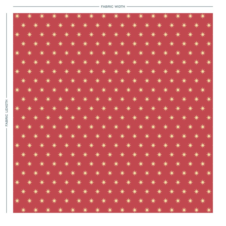 Starlight Raspberry Cotton Fabric | Warner House