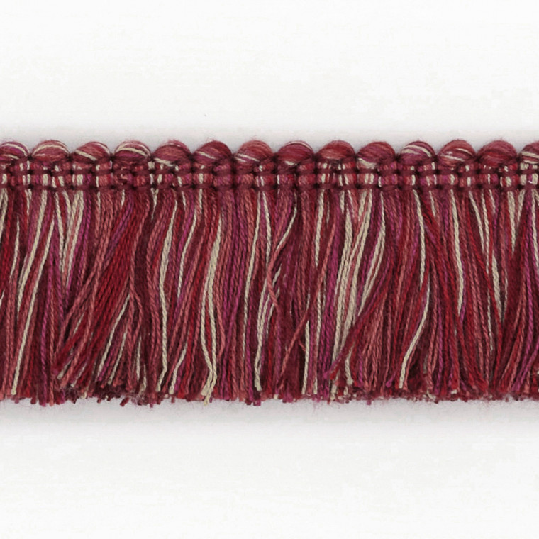 Red Brush Fringe Trimming | Warner House