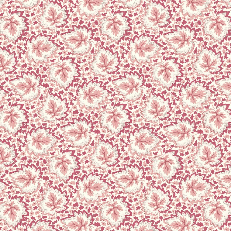 Acanthus Pink Wallpaper | Warner House