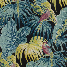 Amazon Noir Woven Fabric | Warner House