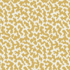 Fez Gold Linen Mix Fabric | Warner House