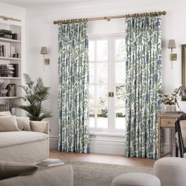 Parade Sapphire Curtains | Warner House