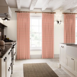 Samira Spice Linen Mix Made to Measure Curtains | Warner House