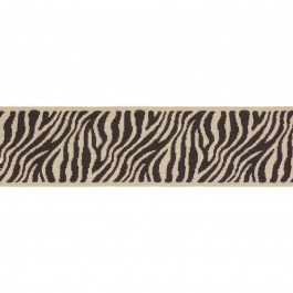 Espresso Zebra Tape Trimming | Warner House