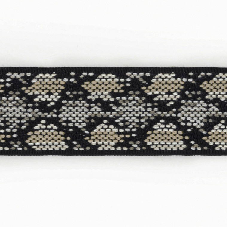 Ebony Snake Tape Trimming | Warner House